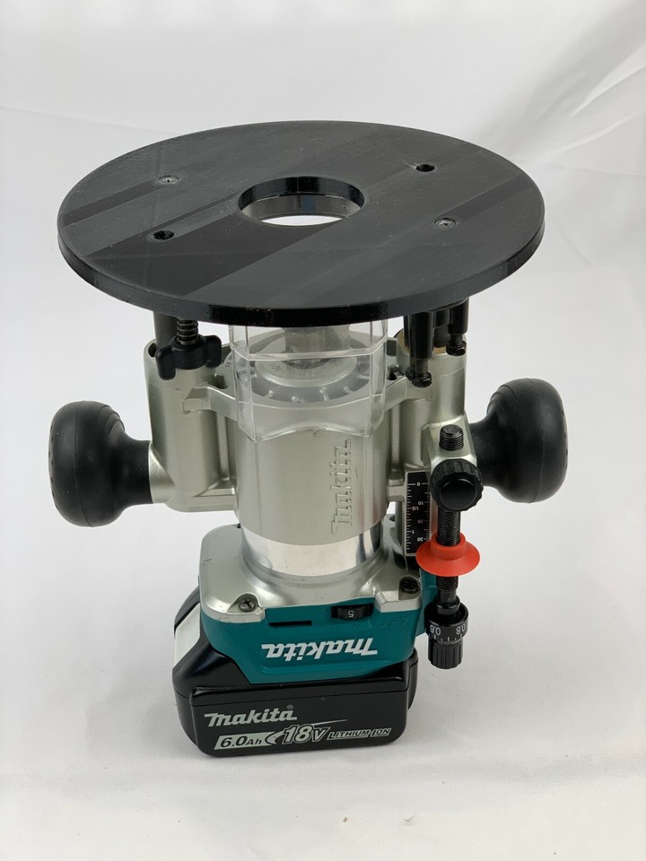Router Oversized Sub BASE PLATE for Makita 18V DRT50 RT0700 PLUNGE Base ...