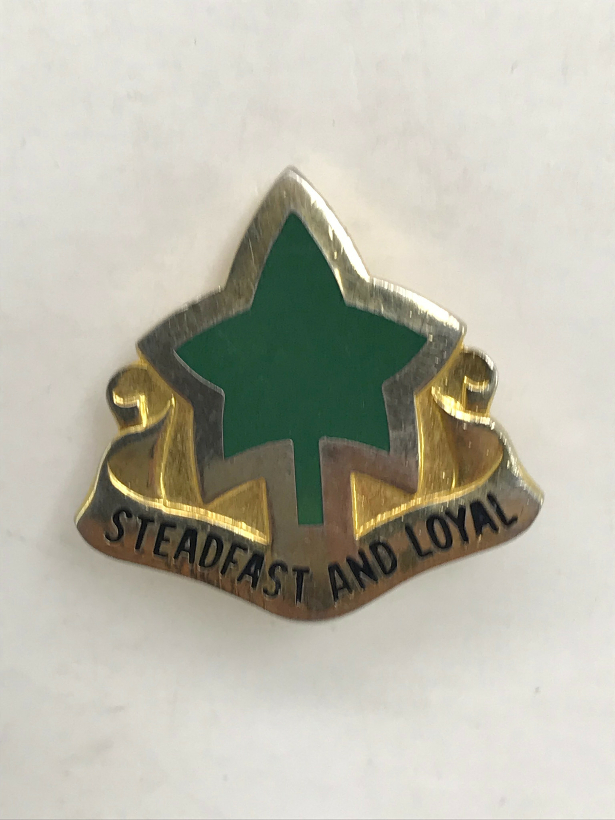 US Military Lapel Pin ~ 4th Infantry Division Unit Crest | eBay