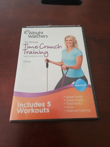 Weight Watchers ~ 10 Minute Time Crunch Training 5 Workouts DVD *Brand ...