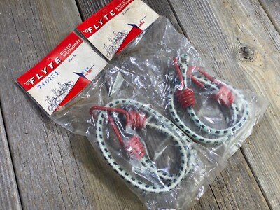VINTAGE ANTIQUE MUSCLE BIKE BICYCLE RACK BUNGEE ACCESSORY NEW X2 FLYTE ...