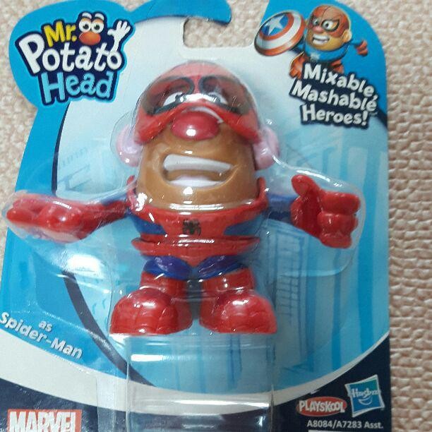 Mixable Mashable Heroes Mr. Potato Head Captain America Iron Man Spider-Man Set | eBay Australia