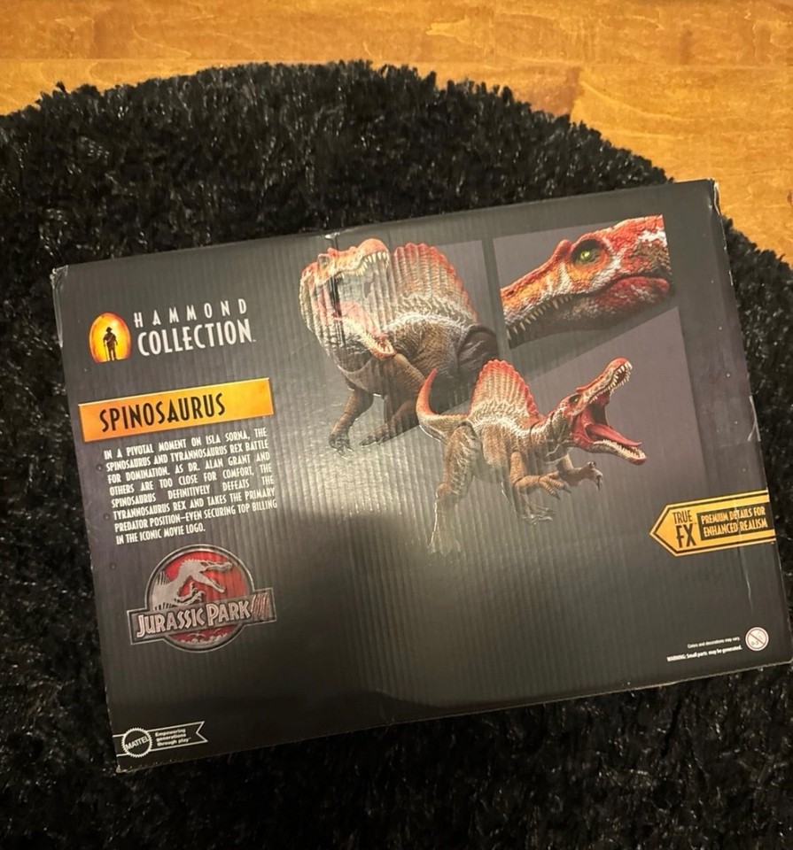Jurassic World Hammond Collection Jurassic Park 3 Spinosaurus XL - NEW ...