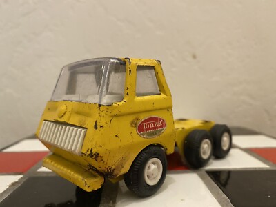 Vintage 1970s Mini Small TONKA TRUCK Lowboy Carrier | eBay