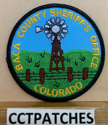 BACA COUNTY, COLORADO SHERIFF (POLICE) SHOULDER PATCH CO | eBay