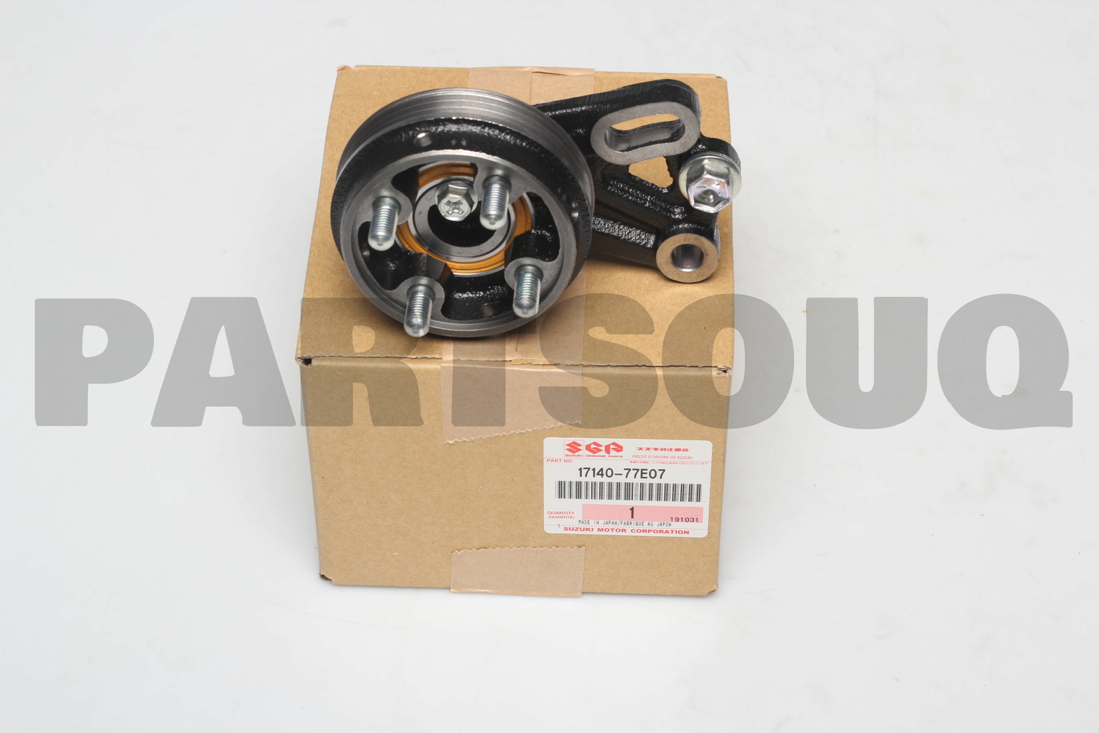 1714077E07 Genuine Suzuki PULLEY,COOLING FAN 17140-77E07 | eBay