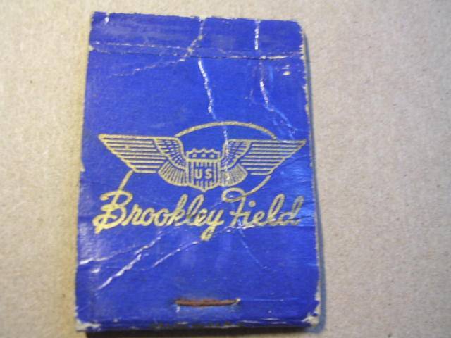 WW II Brookley Field Mobile Alabama AL Empty Matchbook | eBay