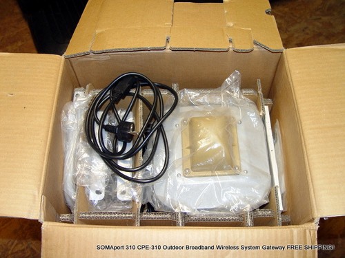 SOMAport 310 CPE-310 Outdoor Broadband Wireless System Gateway FREE ...