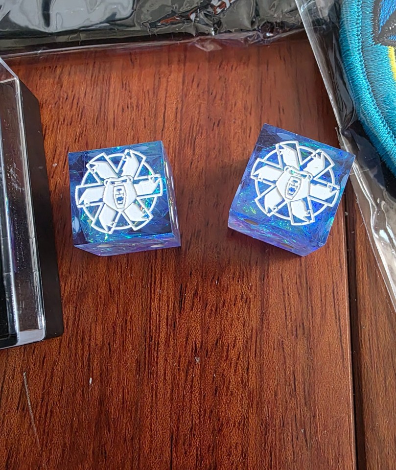 Battletech Ghost Bear Faction Pack - Dice, Patch, Pin, & Coin! - RARE ...