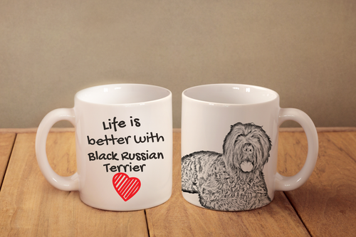 Russian Black Terrier - Ceramic Mug | eBay