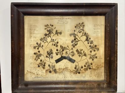 Victorian - Victorian Mourning Hair Art