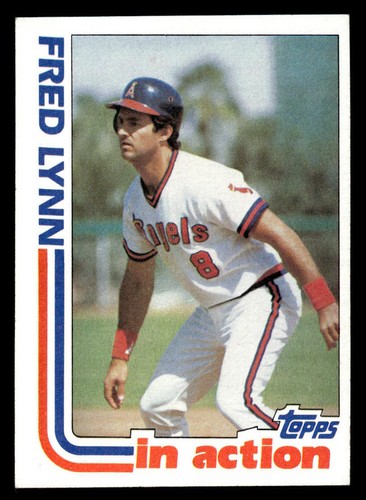 Fred Lynn California Angels 1982 Topps #252 | eBay