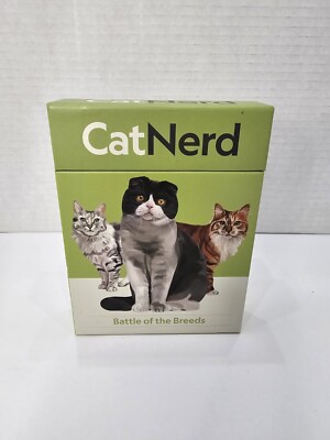 Cat Nerd: Battle of the breeds by Marta Zafra Cards Book | eBay