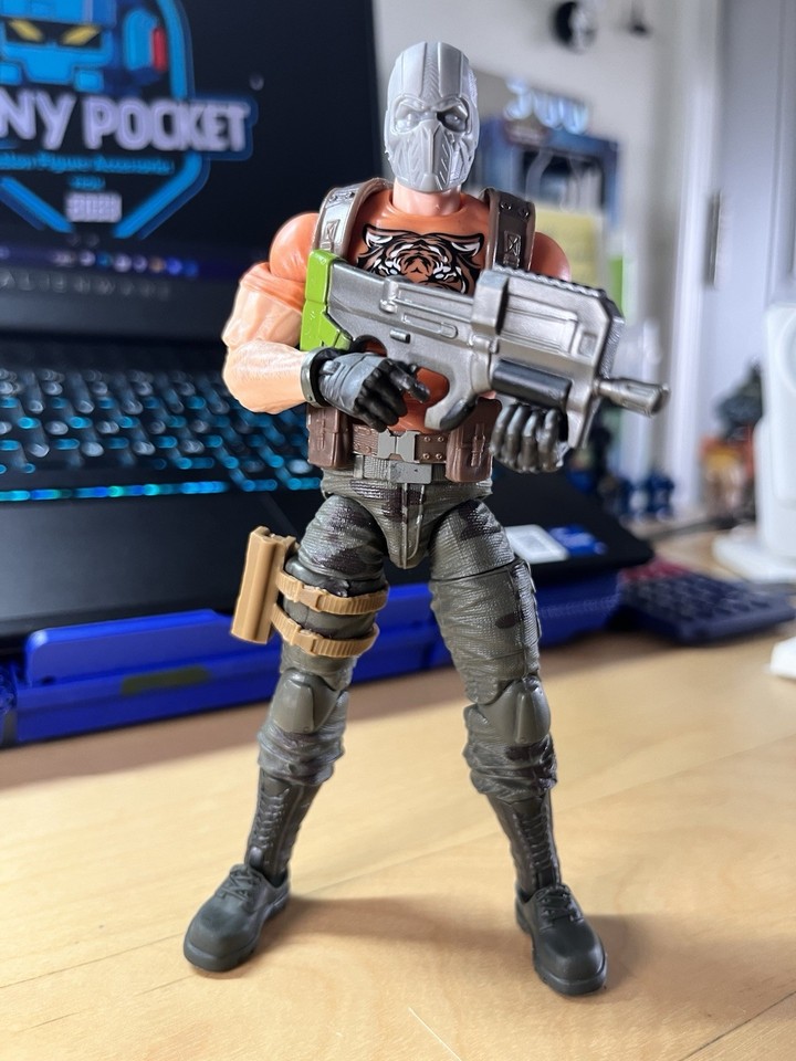 Jazwares Fortnite Infantry Rifle Gun Weapon Prop Fodder 6" 1/12 Scale ...