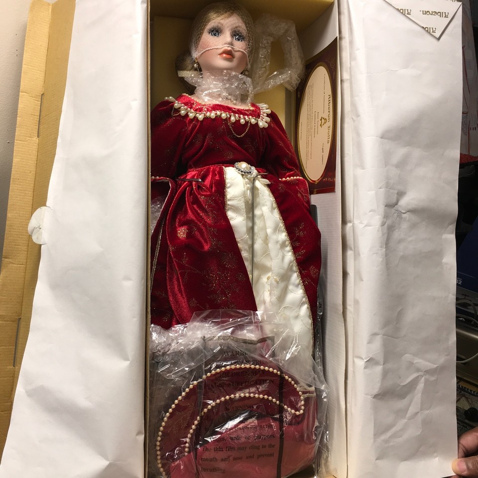 Alberon Porcelain Doll Queen Jane Seymour Rare | eBay UK