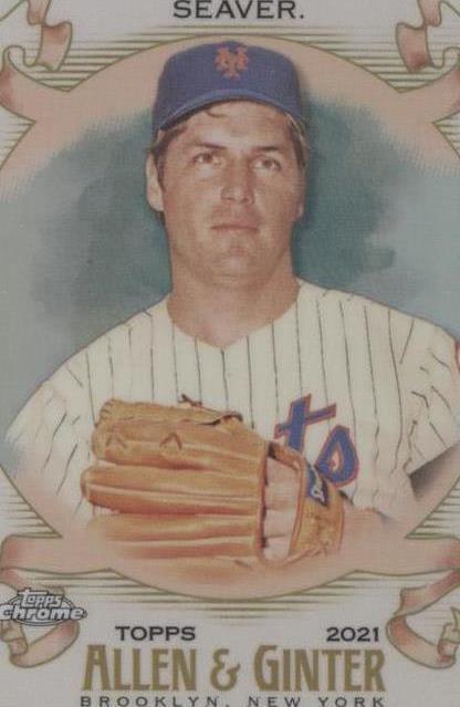 2021 Topps Allen & Ginter Chrome - Tom Seaver #150 Refractor for sale ...