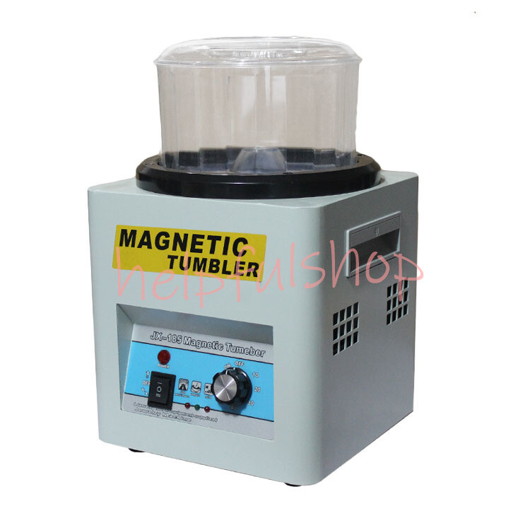 1PC MAGNETIC TUMBLER JEWELRY POLISHER MACHINE FINISHER 180MM JX-185 ...