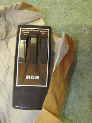 Vintage RCA TV Television 3 Button Remote Control 10T113 NEW IN BOX | eBay