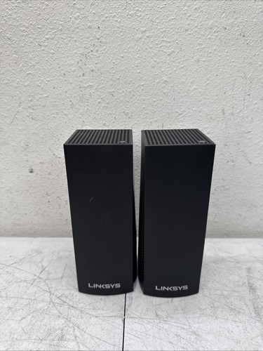 Lot Of 2 LINKSYS Velop WHW03 V2 Tri-Band Wi-Fi 5 Mesh Router V UNTESTED ...