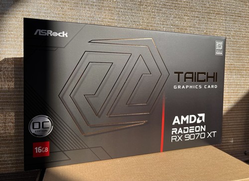 ASRock AMD Radeon RX 9070 XT Taichi OC 16GB GDDR6 Graphics Card | eBay