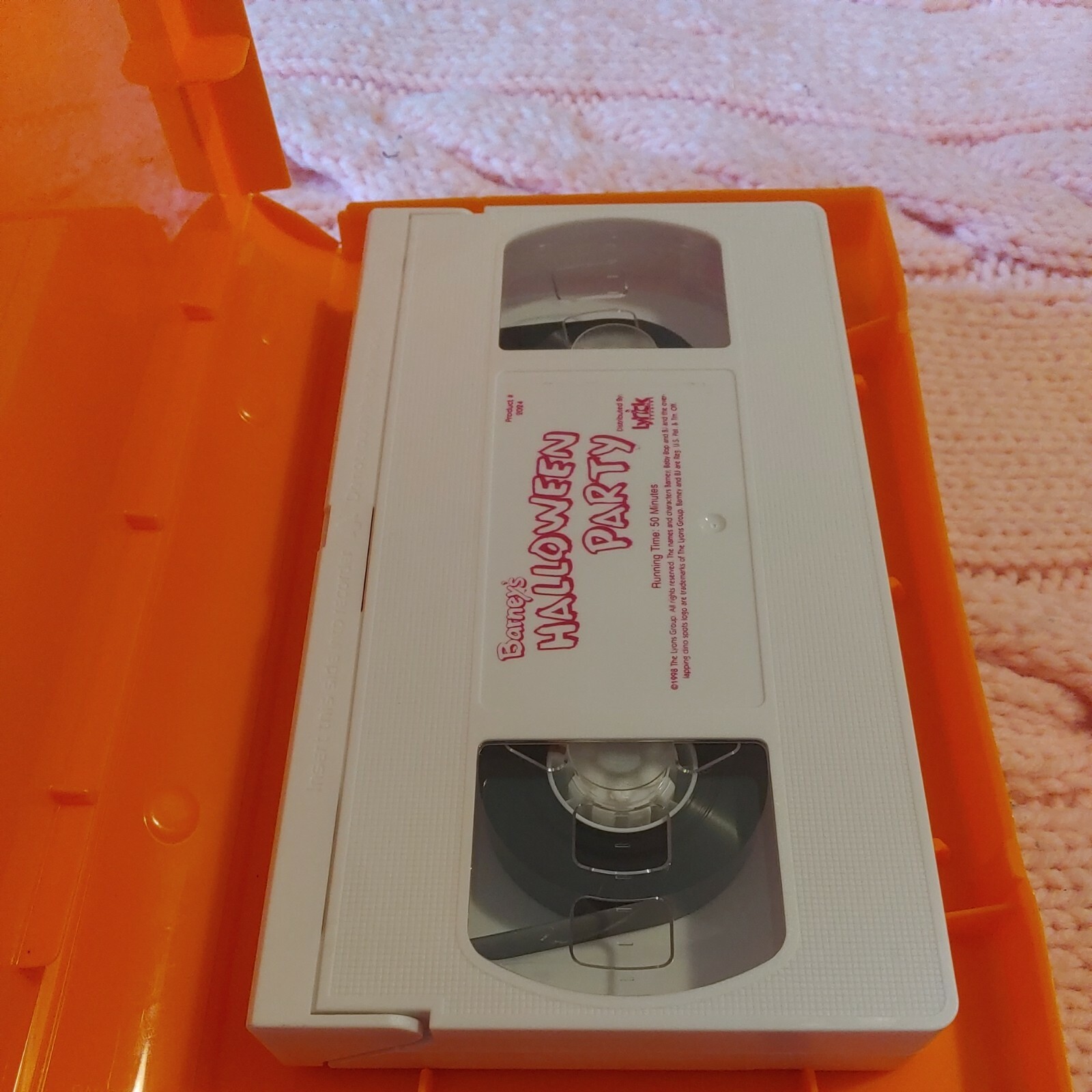 BARNEY'S HALLOWEEN PARTY Vhs Video Classic Collection 1998 Actimates ...