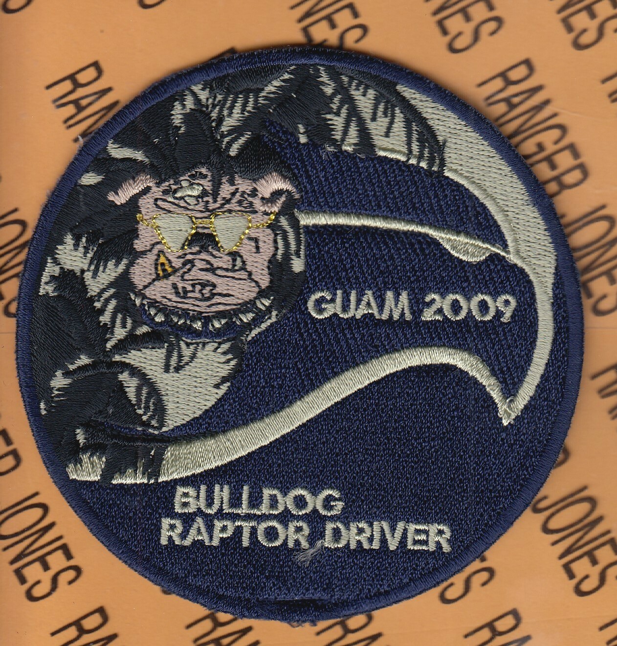 USAF Air Force 525th Fighter Sq FS BULLDOG RAPTOR DRIVER 2009 3.75 ...
