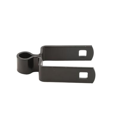 2" Square Female Gate Hinge Black Galvanized Steel 5/8" Pintle (Pack of ...