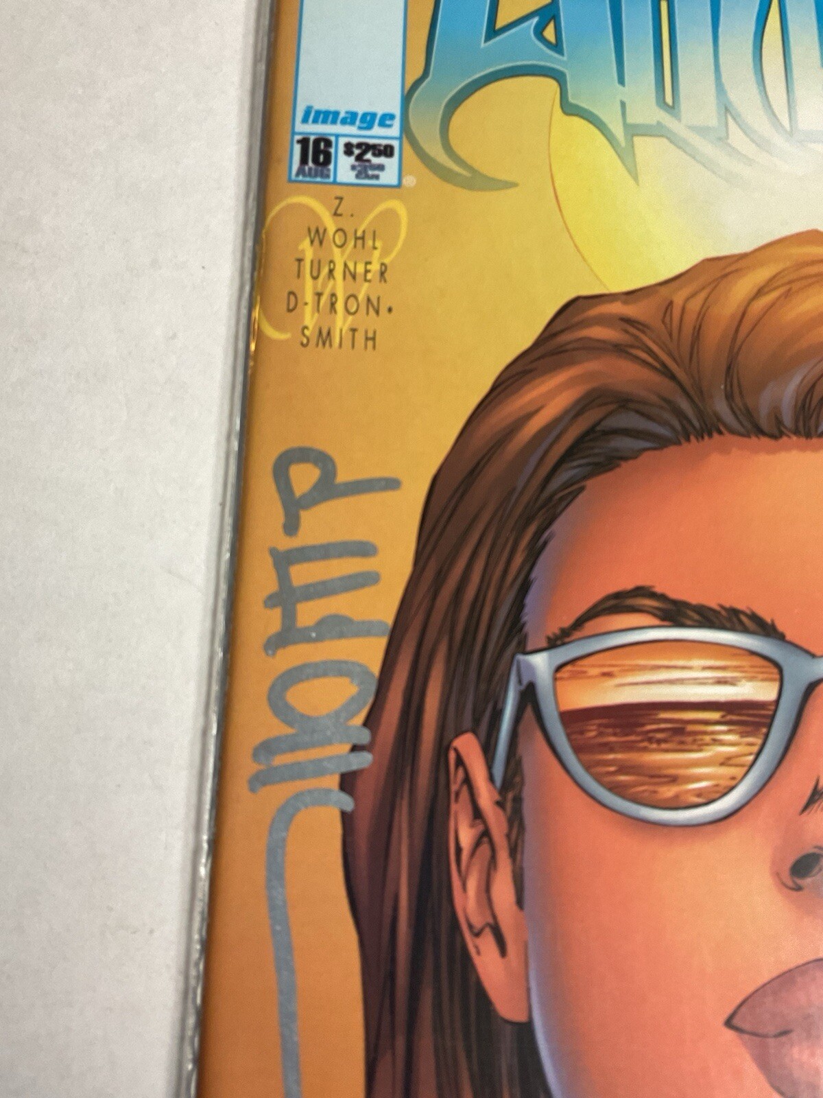 WITCHBLADE #16 ~ NM 9.4 ~ SIGNED BY DAVID WOHL & D-TRON UNREAD Top Cow ...