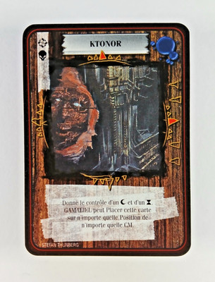 Ktonor - French - Kult CCG card (1995) Region, horror TCG | eBay