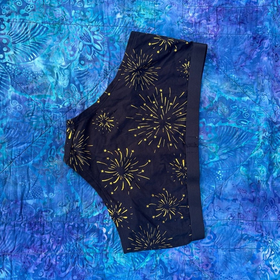 MeUndies Black and gold fireworks size XS Underwear NWOT | eBay