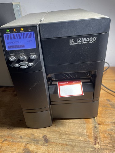 ZEBRA ZM400 Thermal Label Industrial Printer | eBay