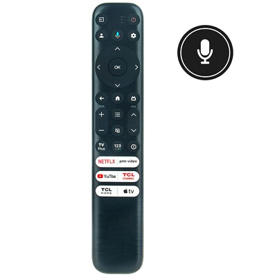 Voice Replace Remote Control for TCL Google TV 55Q750G 65Q750G 75Q750G ...