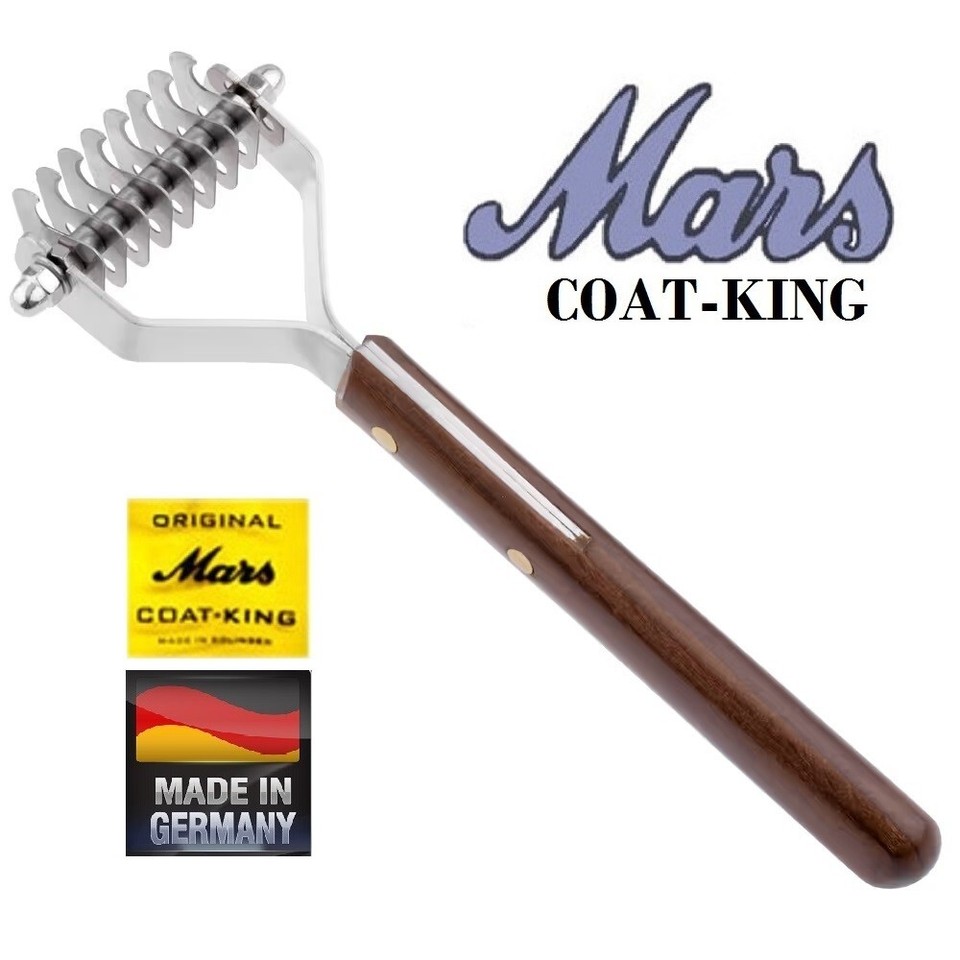 MARS COAT KING STRIPPER DOG Cat Undercoat Hair Coat Fur STRIPPING Tool ...