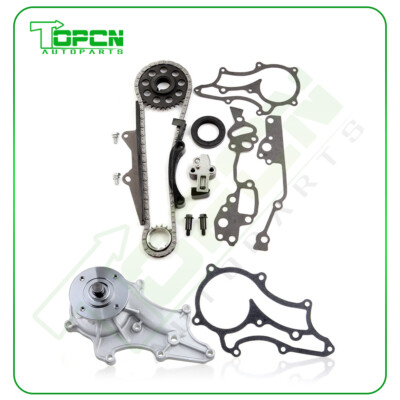 Timing Chain Kit Water Pump For 85-95 Toyota Pickup 22R 22RE 22REC 2.4L ...