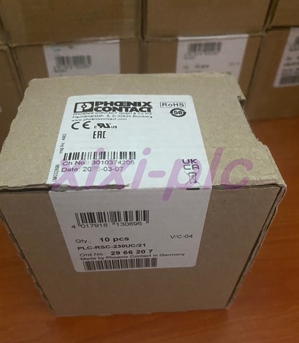 1 box NEW 2966207 PLC-RSC-230UC/21 relay DHL shipping/b | eBay