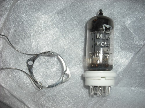 9 pin valve base with spring retainer clip EL84 tube socket ceramic ...