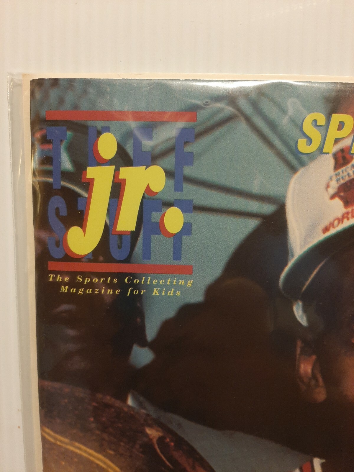 MICHAEL JORDAN ~ 1991 Tuff Stuff Jr. Magazine with Uncut Sheets of ...