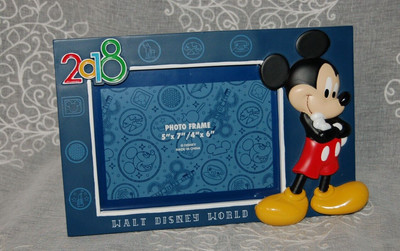 2018 Walt Disney World 3D Mickey Mouse Frame for 5x7 or 4x6 Photos | eBay