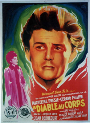 affiche du film DIABLE AU CORPS (LE) 60x80 cm | eBay