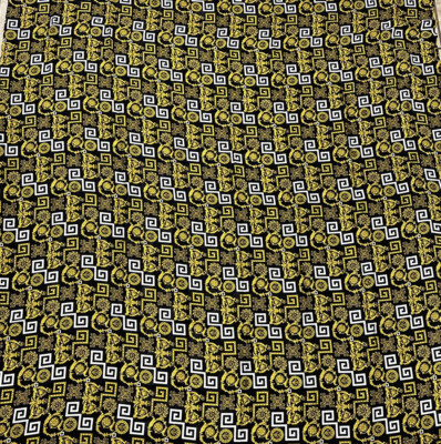 vintage Gianni Versace silk panel 54 x 51.50”. Authentic Gianni Versace ...