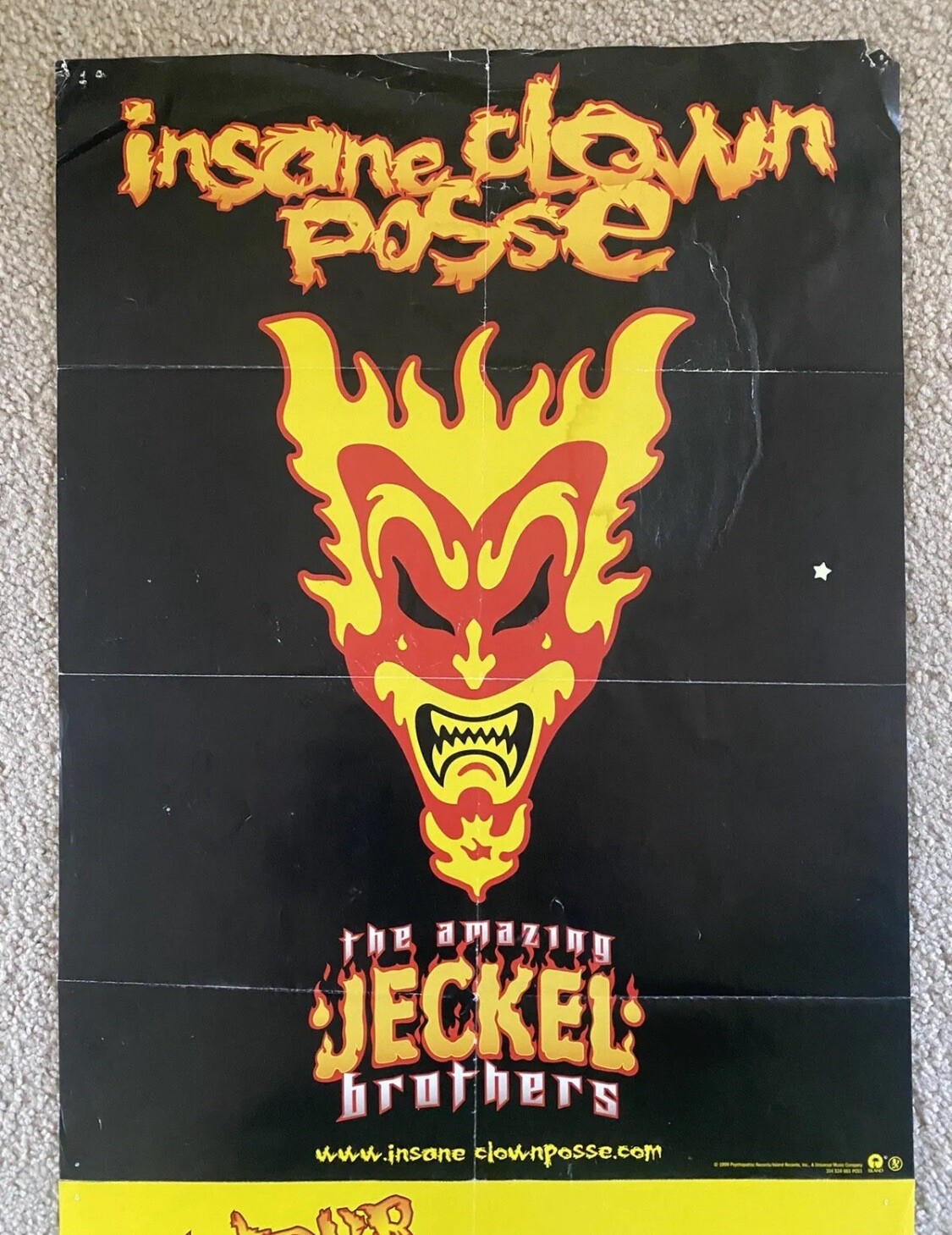 Lot Of 2 Insane Clown Posse Poster AJB Amazing Jeckel Bros 1999 | eBay UK