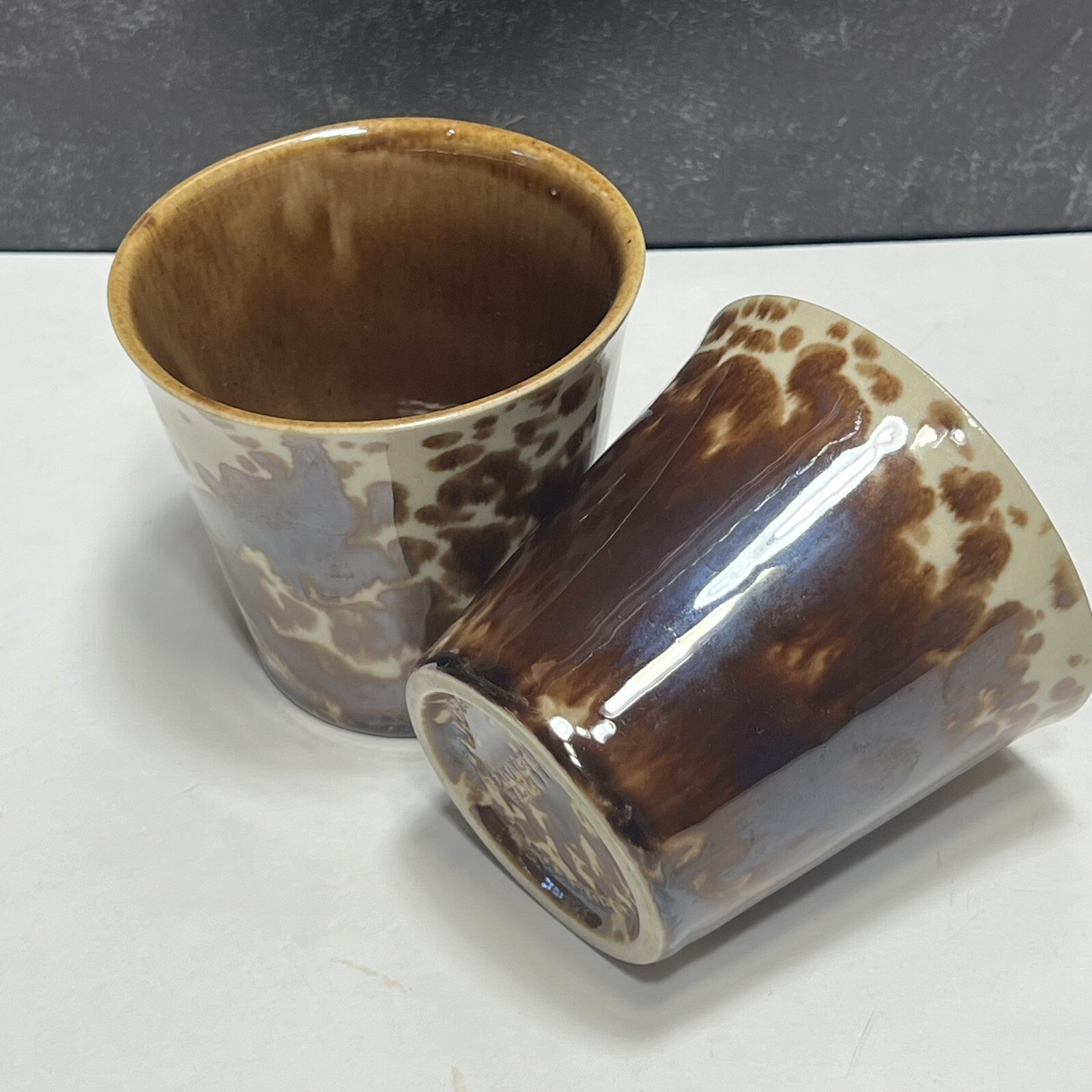 Bennington Potters for Museum Rockingham Glaze Mottled Brown Pottery ...