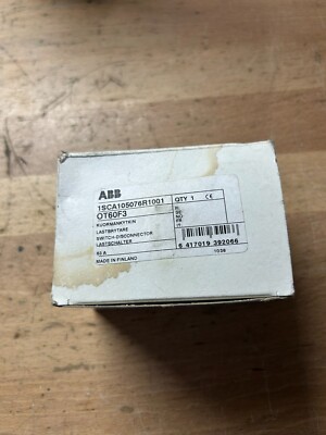 ABB OT60F3 SWITCH-DISCONNECTOR 1SCA105076R1001-NEW IN BOX | eBay