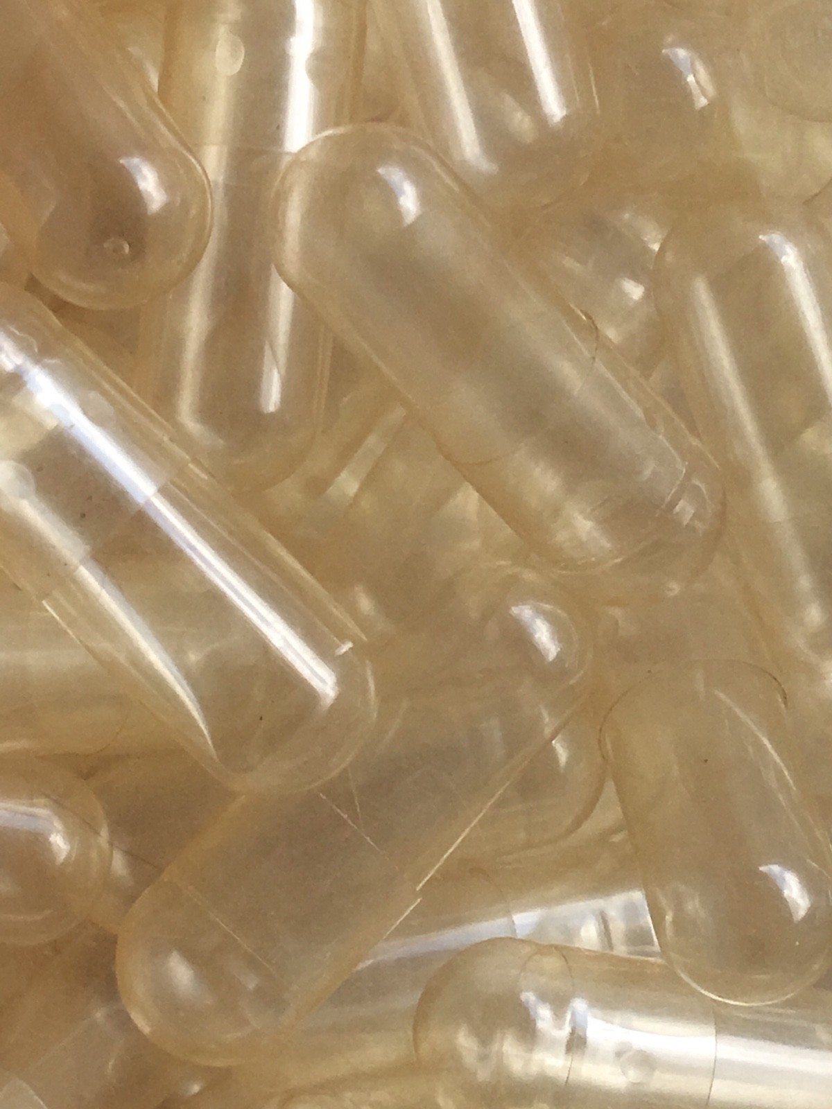 Clear Size 5 Empty Gelatin Capsules also known as Gelcaps | eBay