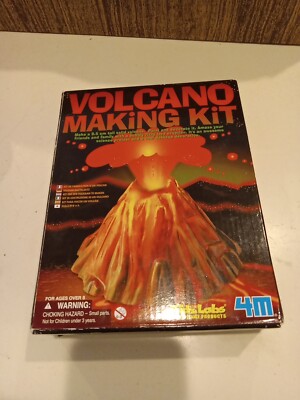 Volcano Making Kit by Kidz Labs Fun Science Products 4M New But Opened ...