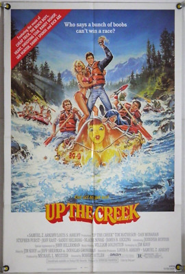 UP THE CREEK FF ORIGINAL ONE SHEET MOVIE POSTER JENNIFER RUNYON (1984 ...