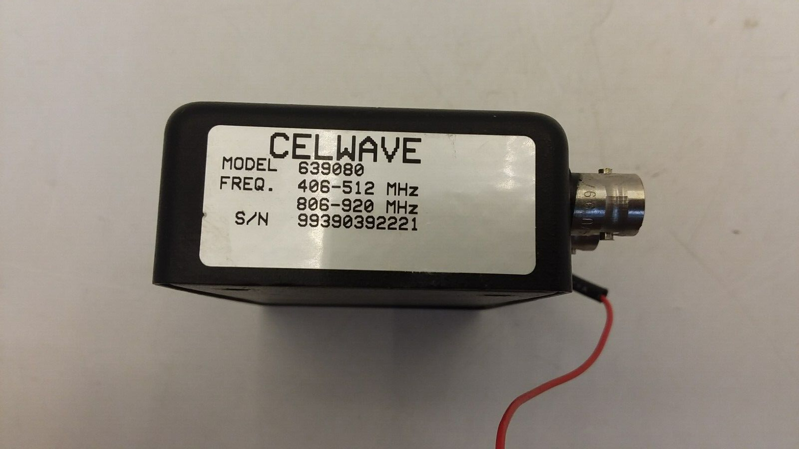 CELWAVE 639080 ANTENNA DUPLEX FREQ 406-512MHZ/806-920MHZ | eBay