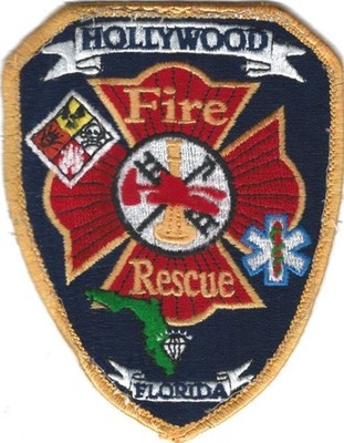 FLORIDA - Hollywood Fire Rescue patch | eBay