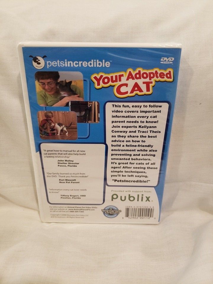 Your Adopted Cat DVD by Pets Incredible 2006 NEW 852902001100 | eBay