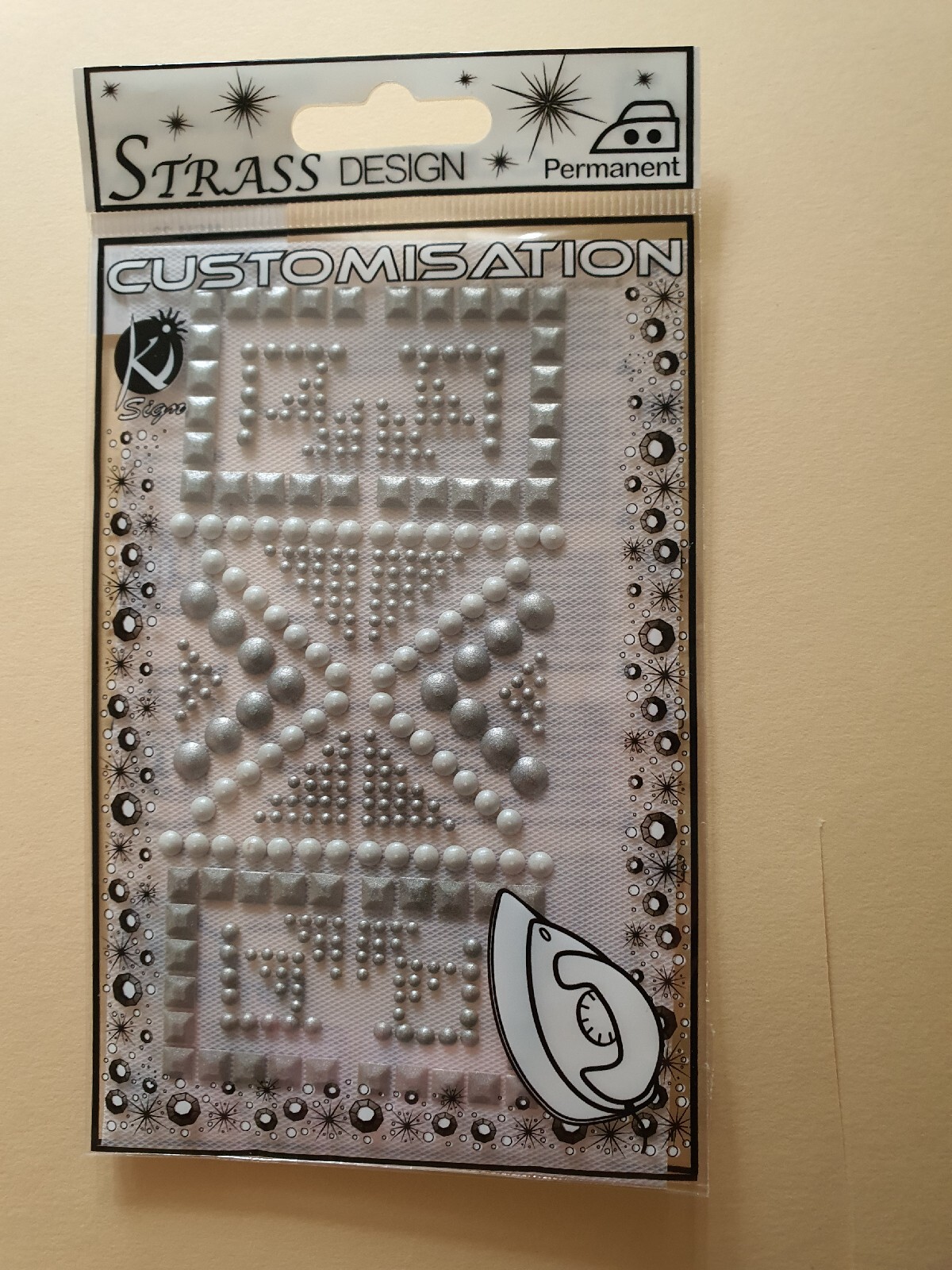 Bügelbild, Bügelbild, Strass Design, Neu, Motiv Bordüre | eBay.de