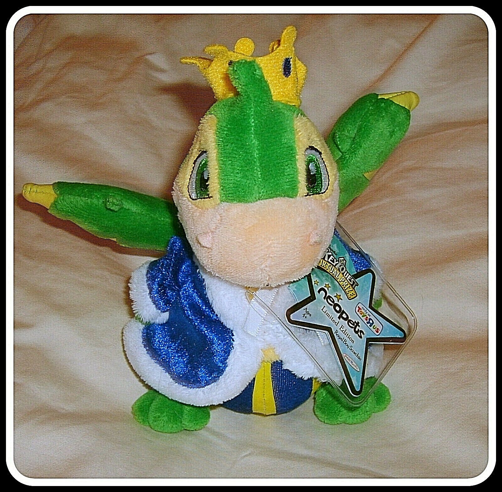 Neopets Limited Edition Royal Boy Scorchio Plush Toys R Us Exclusive ...